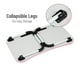 Mind Reader Foldable Bed Tray, Lap Desk with Fold-Up Legs, Freestanding ...