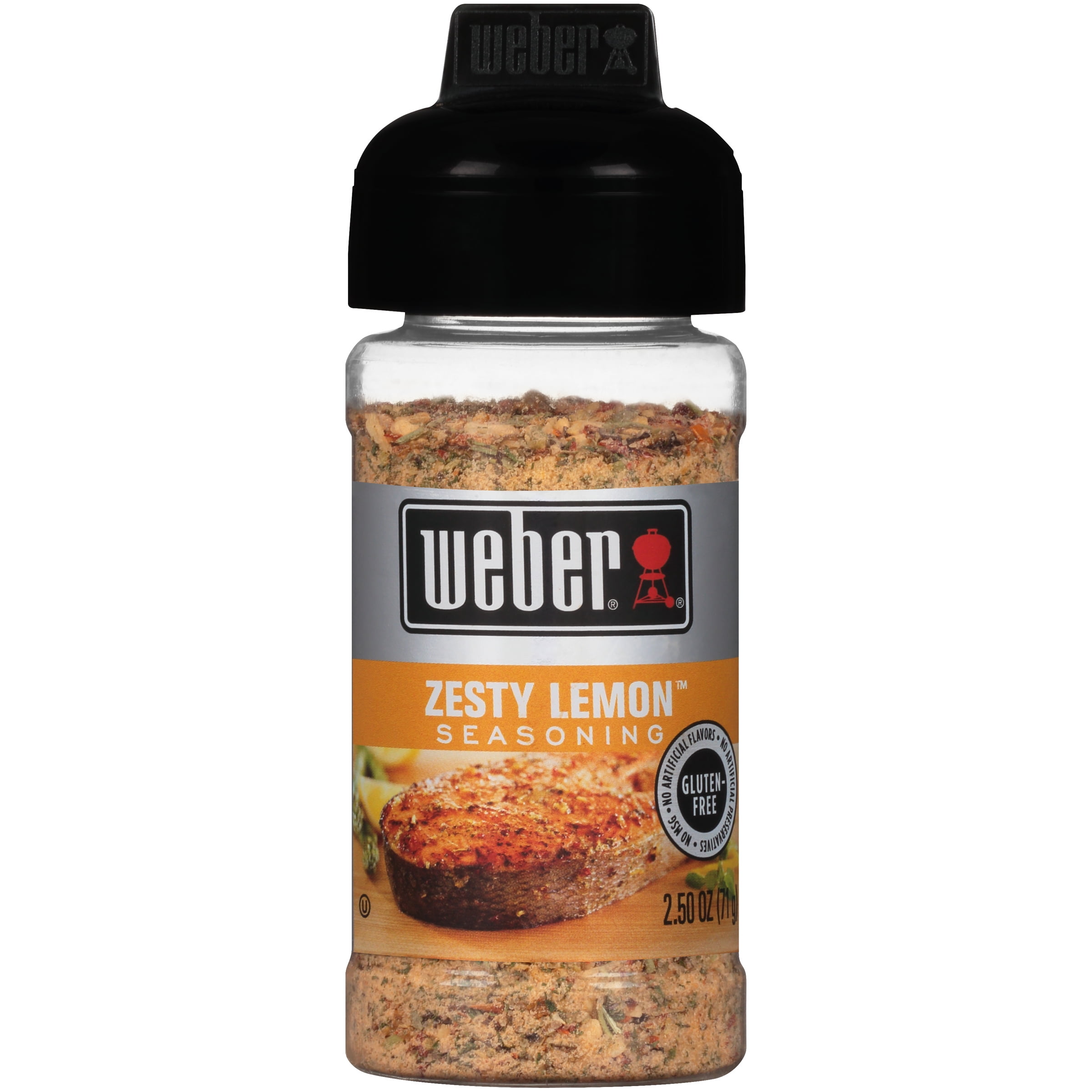 Weber® Zesty Lemon™ Seasoning 2.5 oz. Shaker - Walmart.com