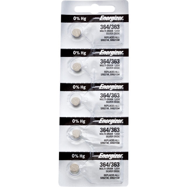 Click here for 5 X Energizer 364 Watch Batteries  0 Mercury Equiv... prices