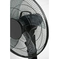 Pelonis 16" 12-Speed Adjustable Height Quiet Pedestal Fan with Digital ...
