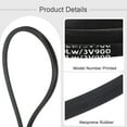3 Packs 3V900 Rubber V Belt 90" Length x 0.38" Width x 0.31" Thick ...