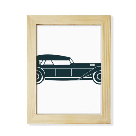 Green Geometric Classic Cars Outline Desktop Adorn Photo Frame Display ...