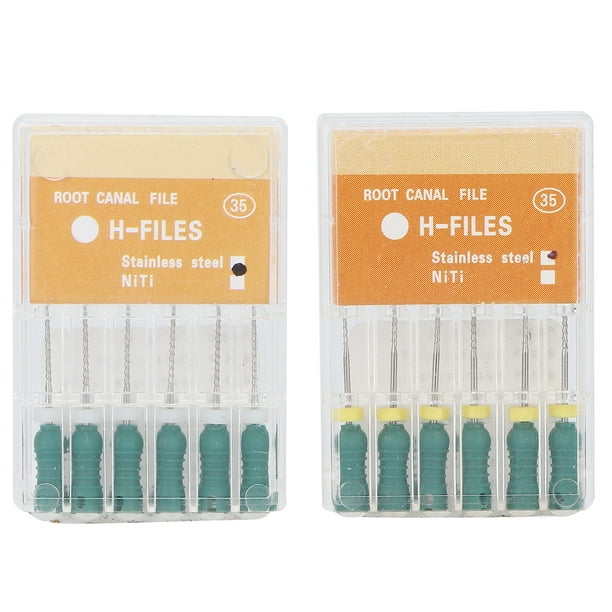 Limas en H para endodoncia profesional de acero inoxidable, lima de ...