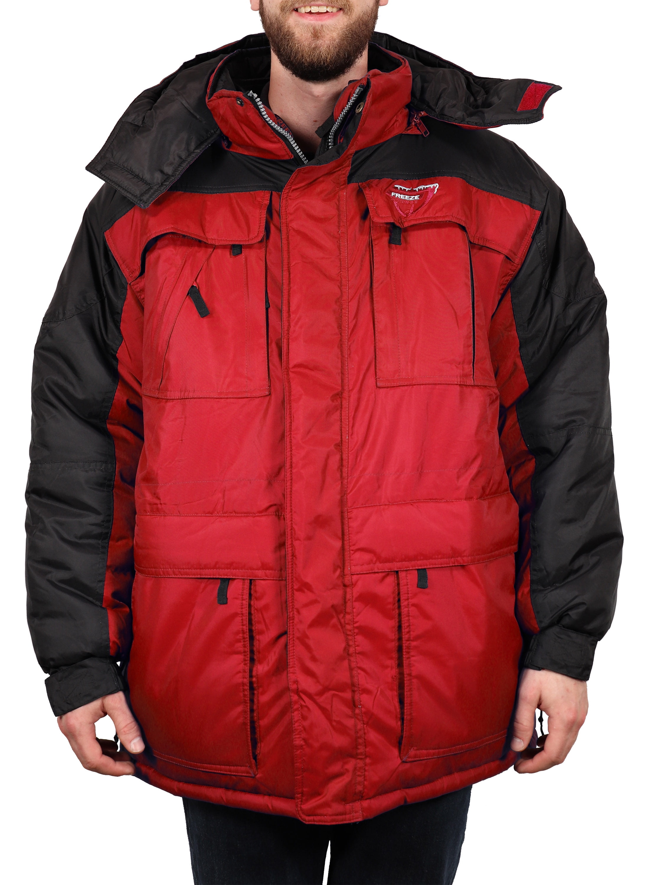 Freeze Defense Warm Men's 3in1 Winter Jacket Coat Parka & Vest (Medium ...