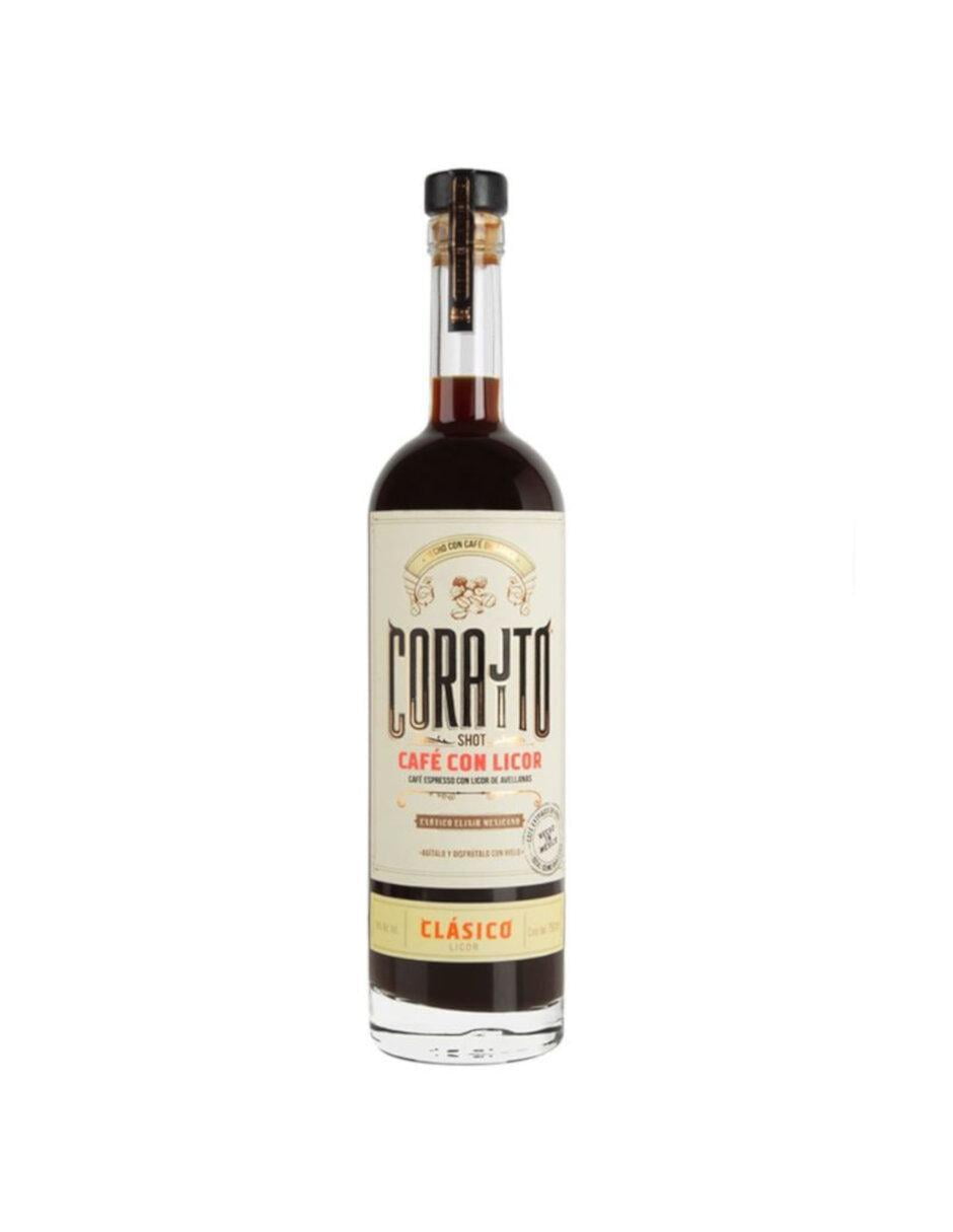 Paquete de 3 Cafe con Licor Corajito Shot Clasico 750 ml Corajito ...