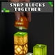 Minecraft Building Block Lamp 16 Rearrangeable Light Blocks Night Mood ...
