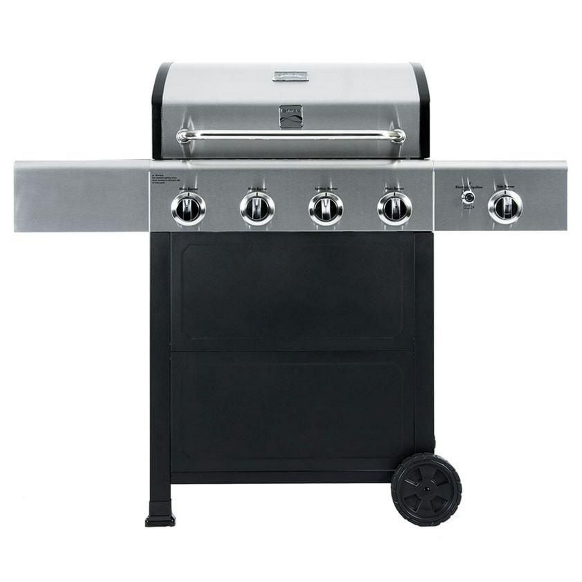 Click here for Kenmore - 4 Burner Gas Grill Plus Side Burner - Bl... prices