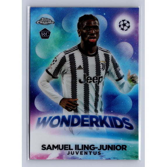 2023 2022 Topps Chrome UEFA Club Champions Samuel Iling-Junior #W-15 ...