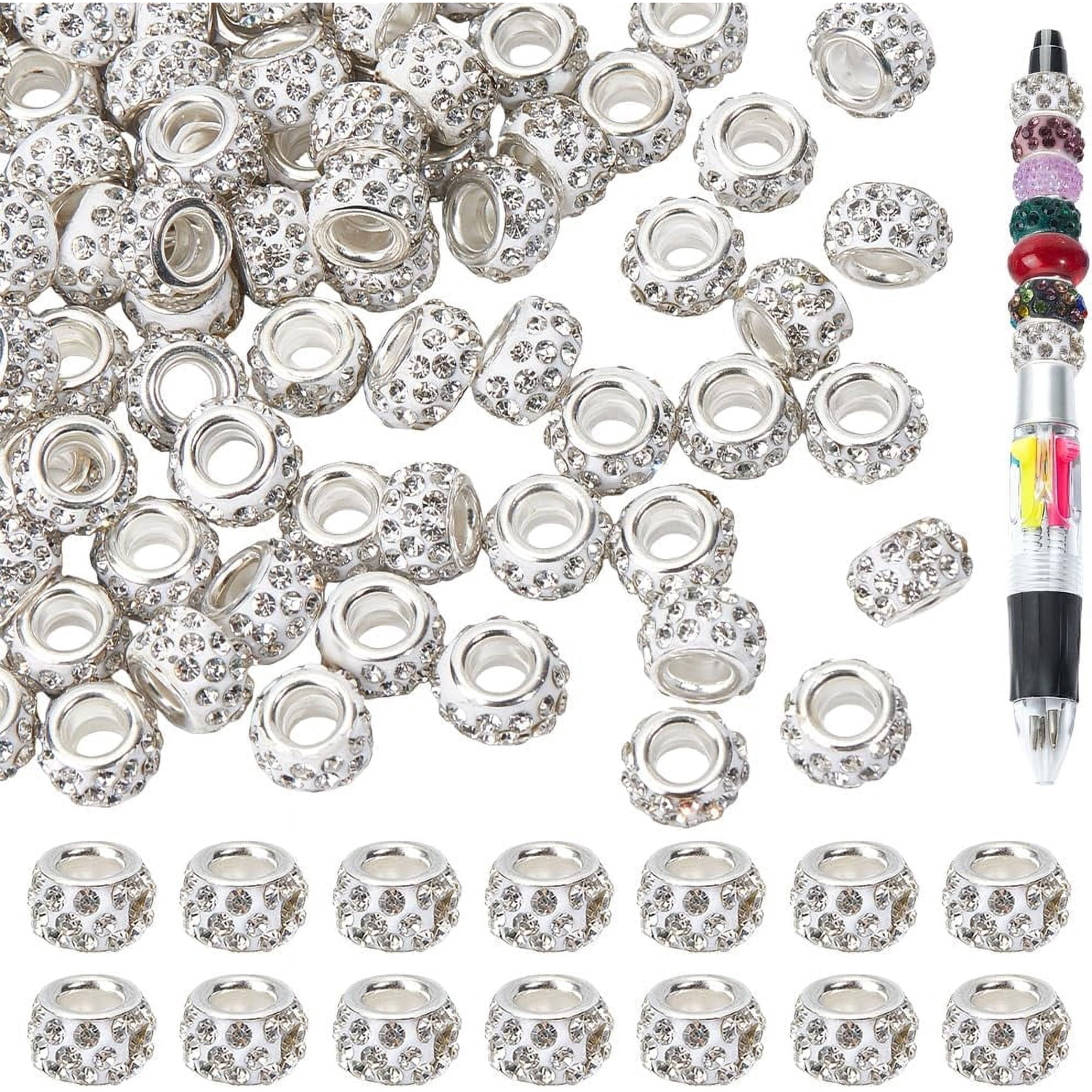Click here for Nobrand 100 Pcs Large Hole Beads For Pens Focal Be... prices