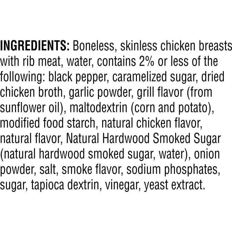 Tyson Grilled And Ready Barcode