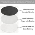 50Pcs 5 Inch Hook and Loop Sanding Discs, 3000 Grit Wet Dry Sandpaper ...