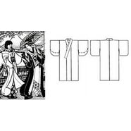 Folkwear #151 Japanese Hakama & Kataginu Samurai Warrior Vest Pants Skirt Sewing Pattern ...