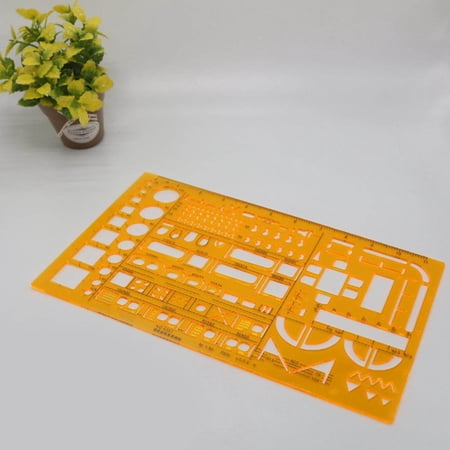 pitrice Architect Templates Stencil Drafting Tools Ruler Interior ...