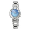 Citizen EM0860-51D Women's Silhouette Crystal Silver Steel Watch - Walmart.com
