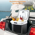 HomGarden 27L Mini Thermoelectric Cooler/Warmer Portable Car Fridge ...