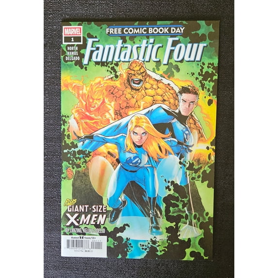 FCBD 2025: Fantastic Four/Giant-Size X-Men #1 Comic Book - Walmart.com