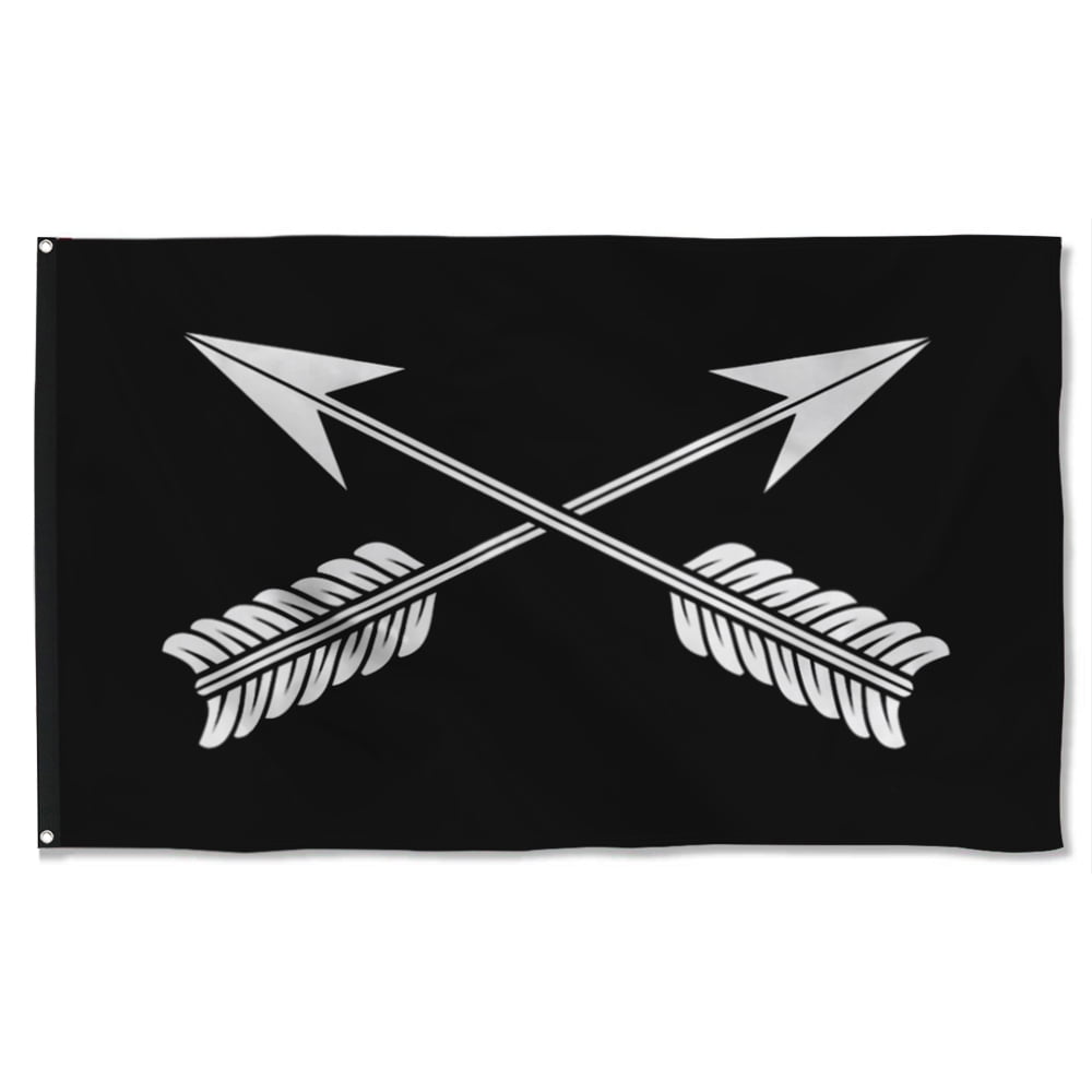 Cayyon Special Forces Branch Black And White Flag 3x5Feet Military ...