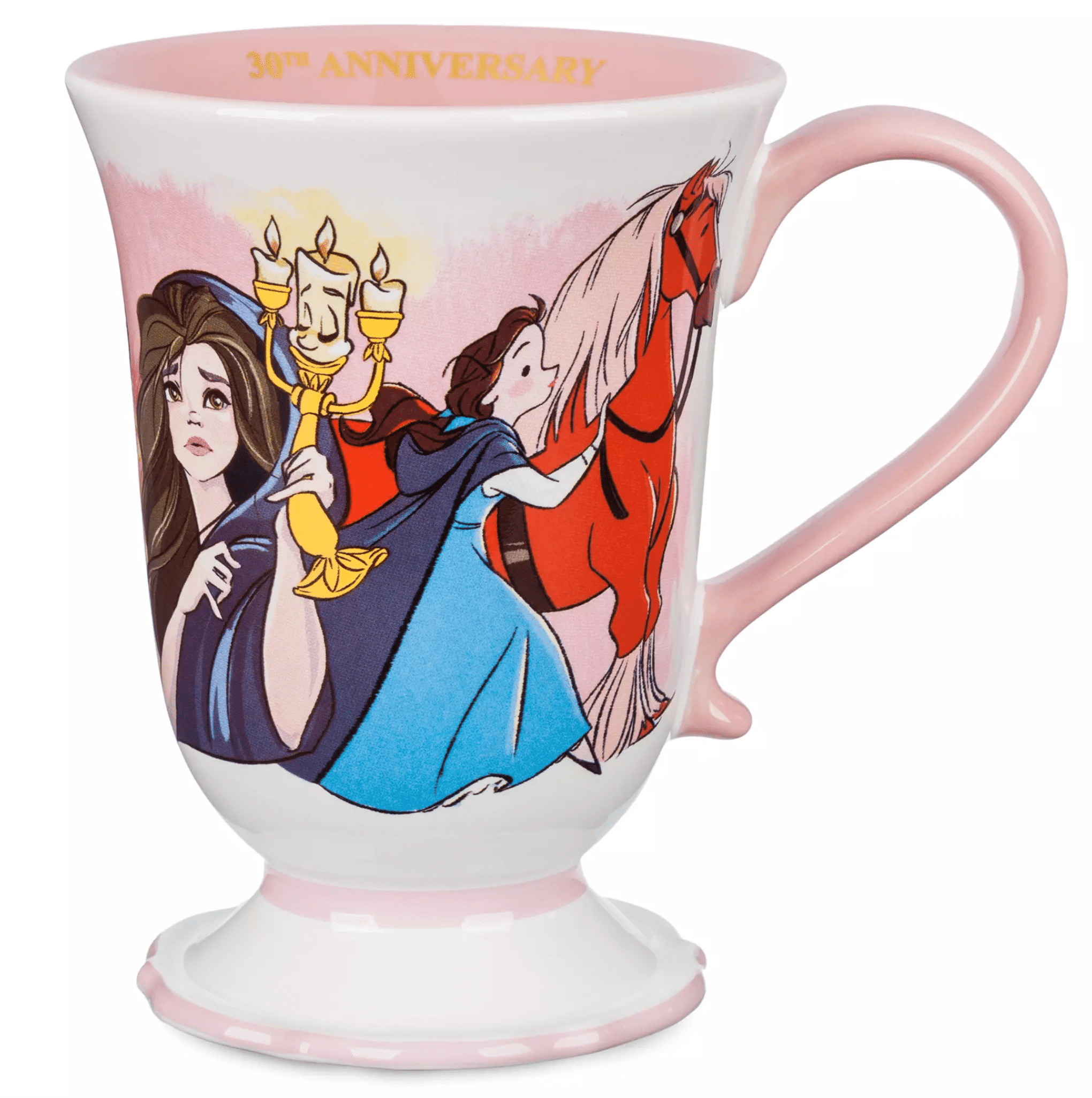 Disney Beauty and the Beast 30th Anniversary Belle Coffee Mug New ...