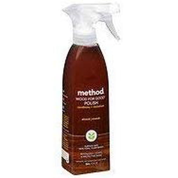 method Wood for Good Wood Polish, Almond, 12 fl oz - 2pc - Walmart.com