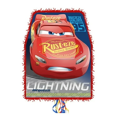Disney Cars Lightning McQueen 3D Pinata Kit - Walmart.com