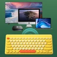 2 4g Wireless Gaming Keyboard Mouse Set Usb 79 Keycaps Mute Mini