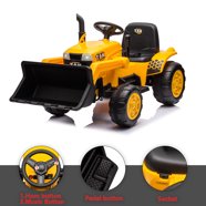 CAT Tractor Bull Dozer, Digger, Ride-On Toy by Kid Trax, yellow ...