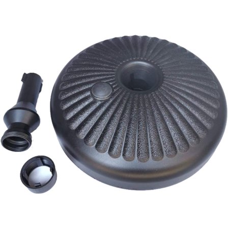 Round Patio Umbrella Base Heavy Duty Outdoor Parasol Stand Large ...