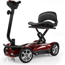 EV Rider Lightweight Foldable Mobility Scooter for Adults, Remote ...