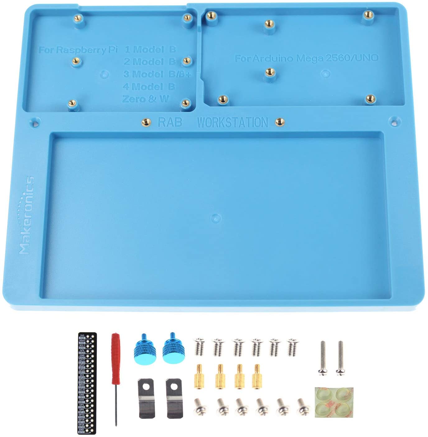 Makeronics Blue RAB Holder for Raspberry Pi, Philippines | Ubuy
