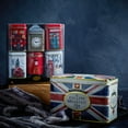 Iconic London Sights 6x AIF4 Tea Tins with Fine English Breakfast Loose ...