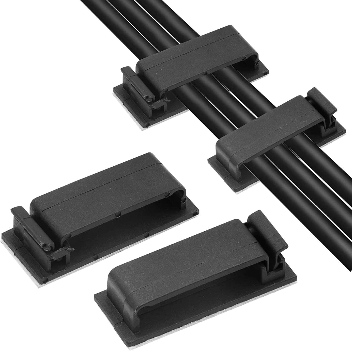 30 Pcs Adhesive Cable Clips, Cable Wire Management Clips Cable ...