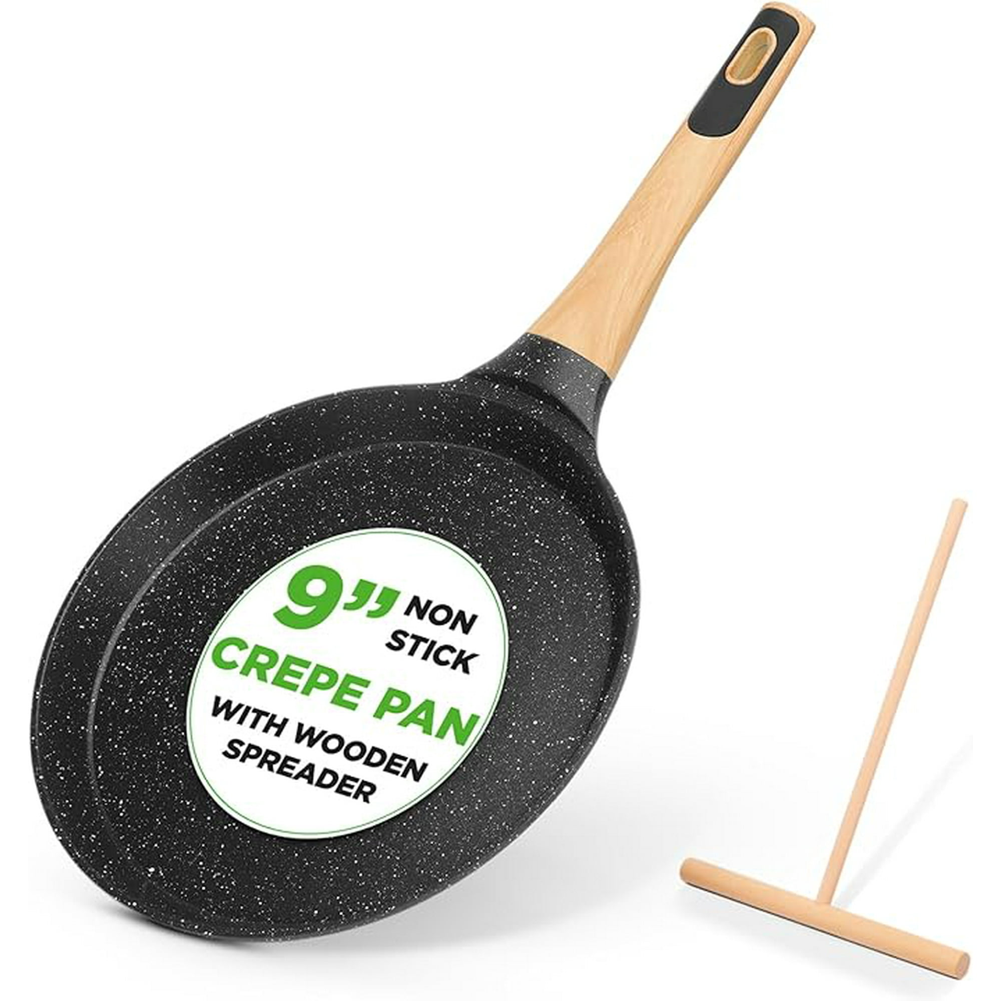 Click here for Nutrichef 9.45 Non-Stick Crepe Pan With Wooden Spr... prices