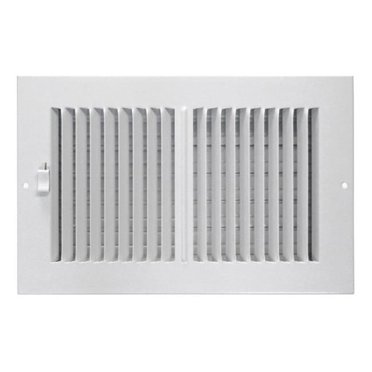 C102M 10X04 10 x 4 in. White 2-Way Wall-Ceiling Register - Walmart.com