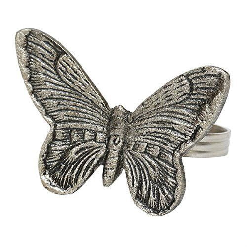 Design Imports Butterfly Napkin Ring - Walmart.com