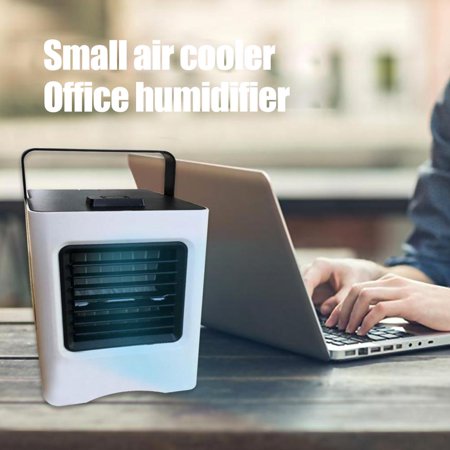 Air Cooler Portable Mini USB Air Conditioner 3 in 1 Personal Space Air ...