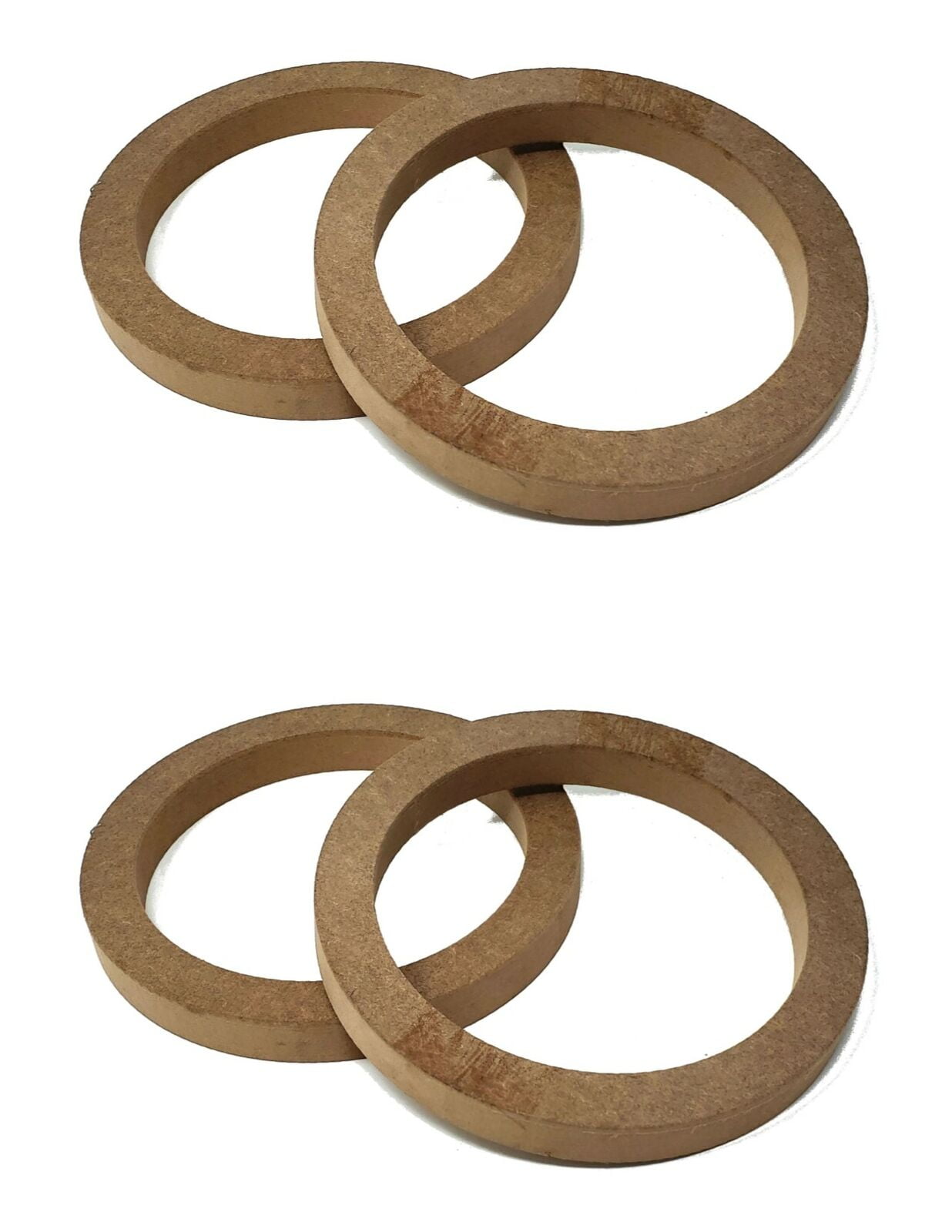 2 Pair Metra 8 X 3/4 Inch High Quality MDF Car Stereo Speaker Spacer ...