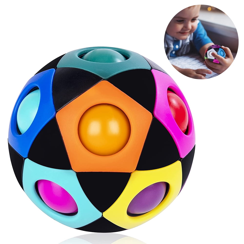 Rainbow Ball Magic Toy Puzzle Magic Rainbow Ball Puzzle Plus Version ...