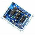 ZPAQI L293D Motor Drive Shield for Arduino- Stepper Expansion Board ...