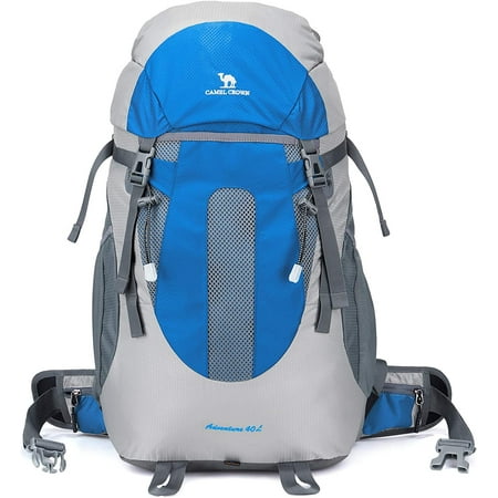 CAMEL CROWN 40L Waterproof Travel Hiking Backpack Lightweight Daypack ...