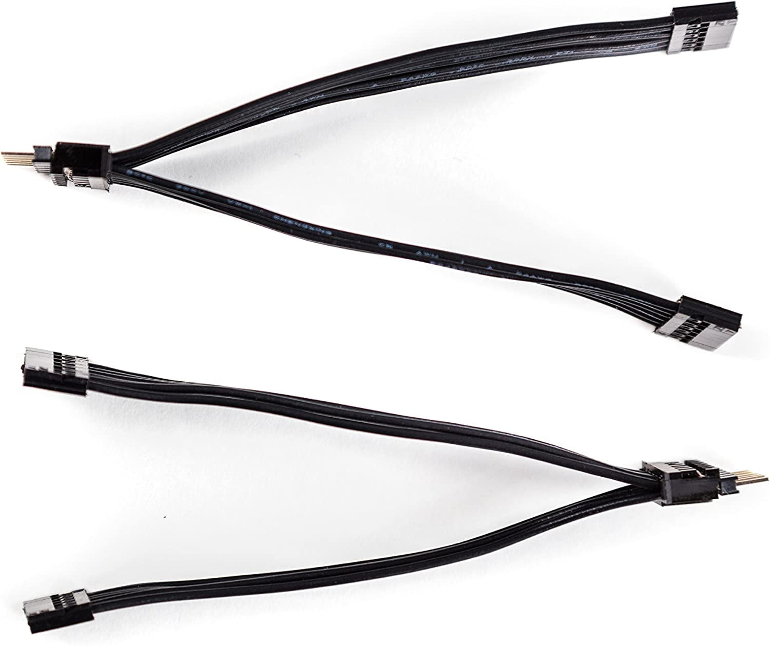 Litcessory Splitter for Philips Hue Lightstrip Plus (2 Pack, Black ...