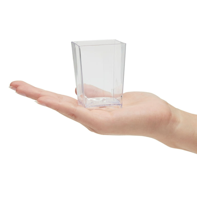 Tall Square Shot Glasses