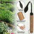 Grampa's Garden Hook - Heavy Duty Weed Puller & Hand Cultivator for ...