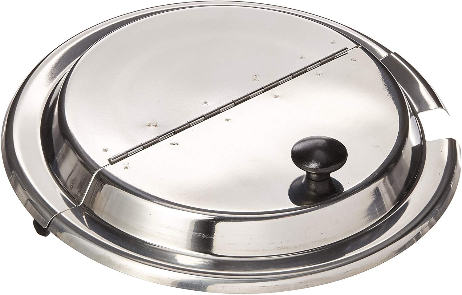 Winware by Winco Hinged Inset Cover, Stainless Steel 11 Quart - Walmart.com