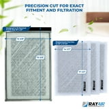 RAYAIR SUPPLY 16x20 Replacement Filter Pads Compatible with Dynamic Air ...