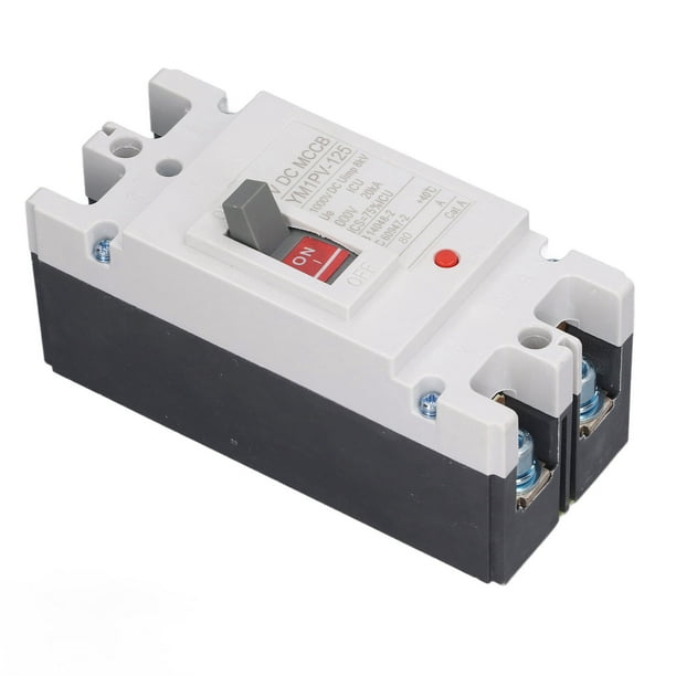 MCCB DC Solar Battery Protection Isolator Switch 2P Molded Case Circuit Breaker Switch 1000V 80A ...