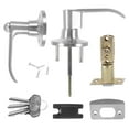 Lithoan Set of Interior Door Knob with Key Lock, Safety Entry Door ...