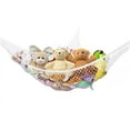 Large Plush Mesh Toy Hammock - Extra Strong Corner Organizer for Kids ...