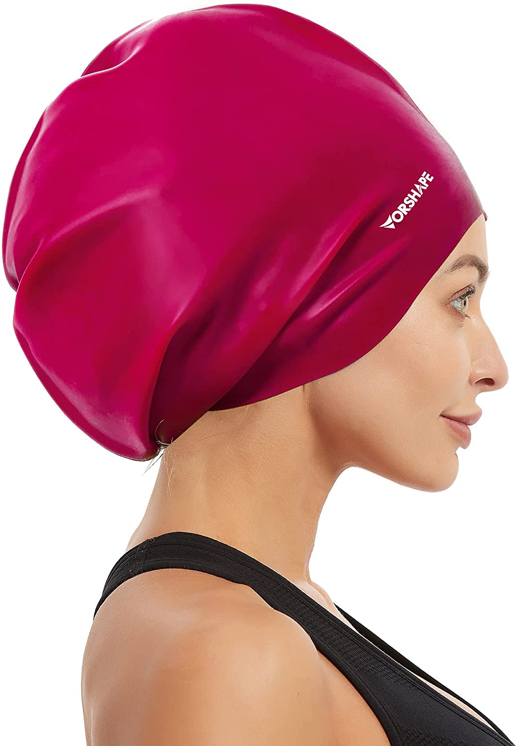 Extra Large Swim Cap for Braids and Dreadlocks - Swimming Cap for Women ...