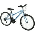 Huffy 24" Granite Mountain Bike, Fits Riders 58" - 70", 15-Speed, Blue, Adult, Women's - Walmart.com