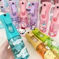 Kawaii 200ml Sanrio Hello Kitty Spray Cartoon Kuromi My Melody Large Capacity High Pressure ...